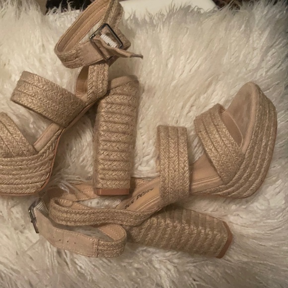 Shoes | Rope Block Heels | Poshmark